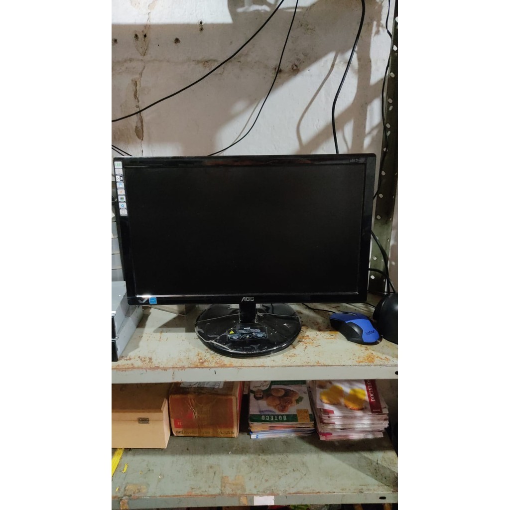 Monitor LED Aoc E943Fwsk 18,5 Polegadas Wide | Shopee Brasil