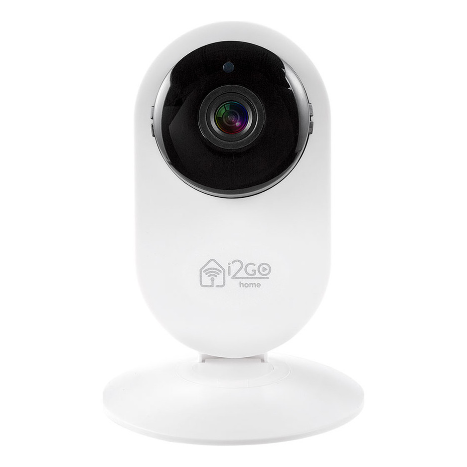 Câmera Inteligente I2go Wi-fi Slim Full Hd 1080p Alexa Cor Branco ...