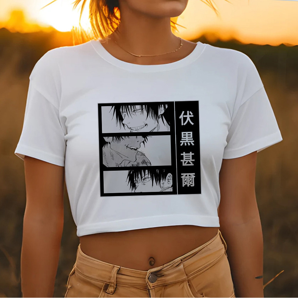 Toji Anime fairycore Camisetas De Moda Coreana top manga hippie ...