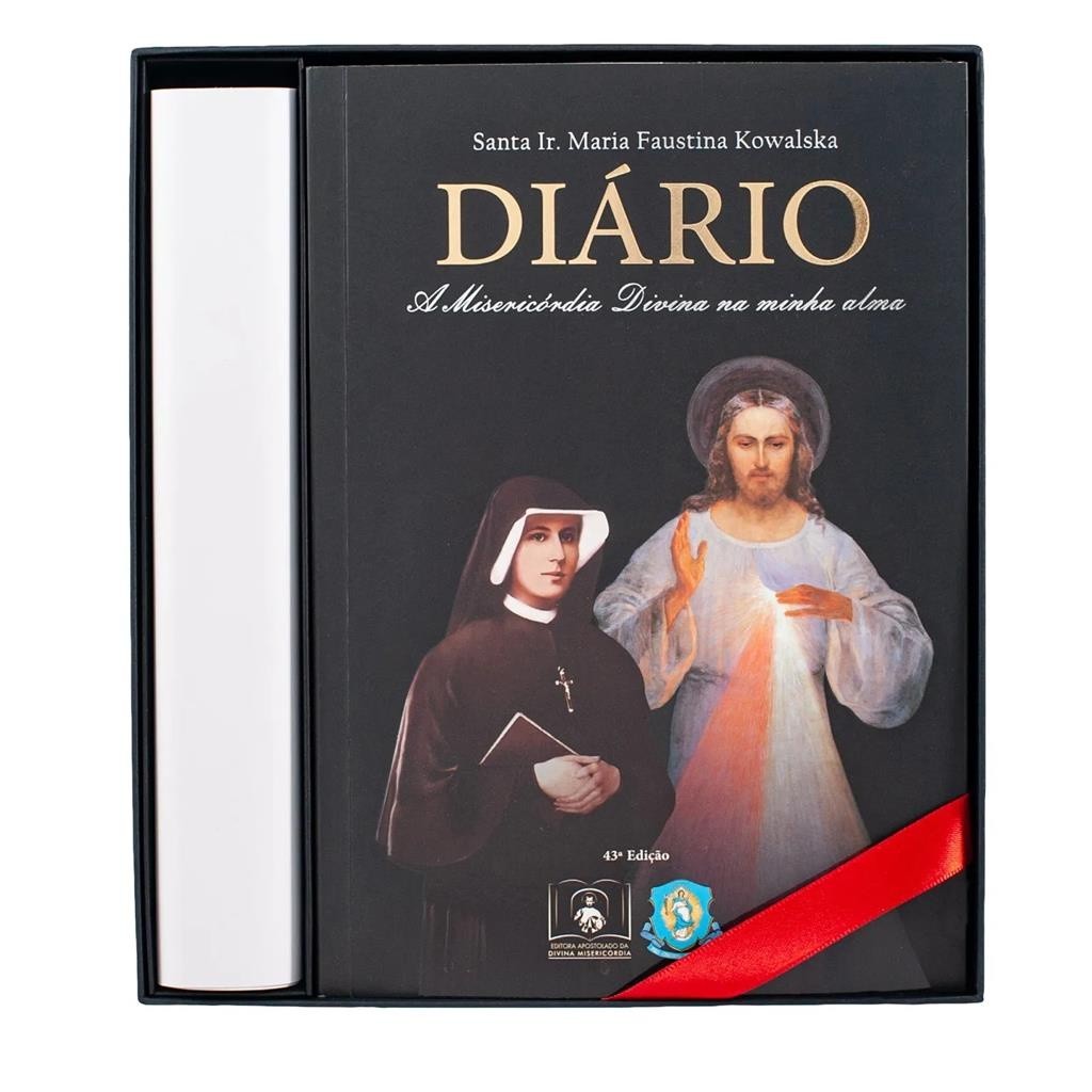 Box Diario de Santa Faustina Amor e Misericordia Capa Flexiv | Shopee ...