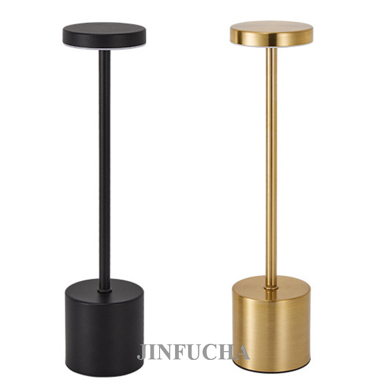 Jinfucha LED Candeeiro De Mesa Decorativo Carregamento USB Bar ...