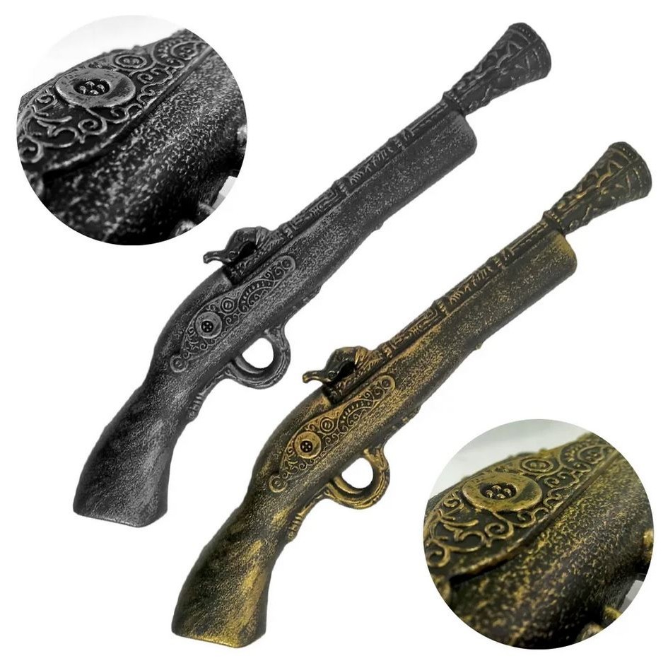 Pistola Garrucha Pirata - 40cm x 8cm | Shopee Brasil