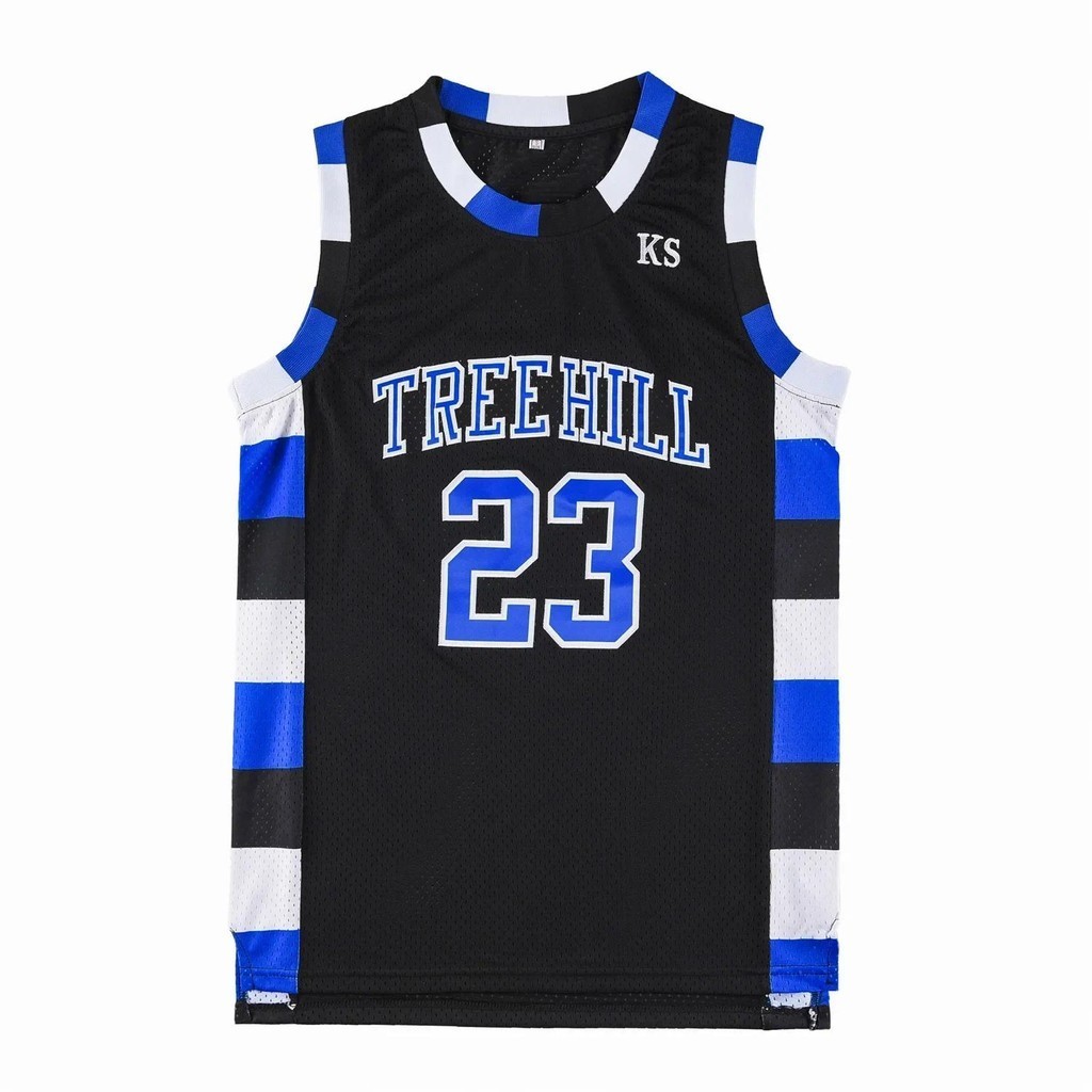 One Tree Hill Nathan Scott 23 # 3 Ravens Basketball Jersey Filme ...