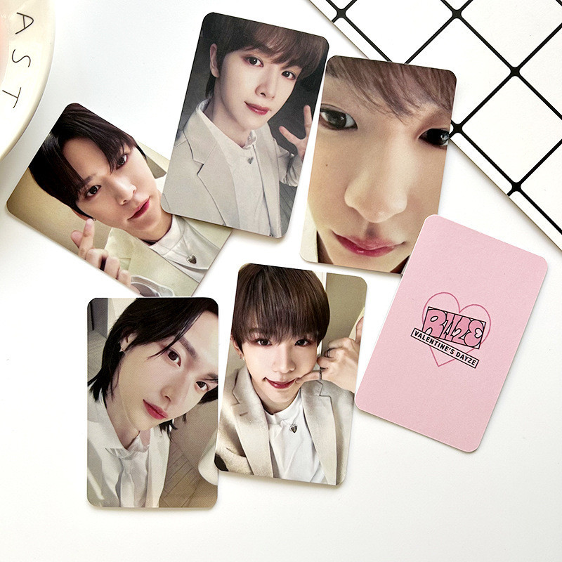 6-7pcs RIIZE Lomo Cards Valentine's Day Photocards RIIZE X Bacchus ...