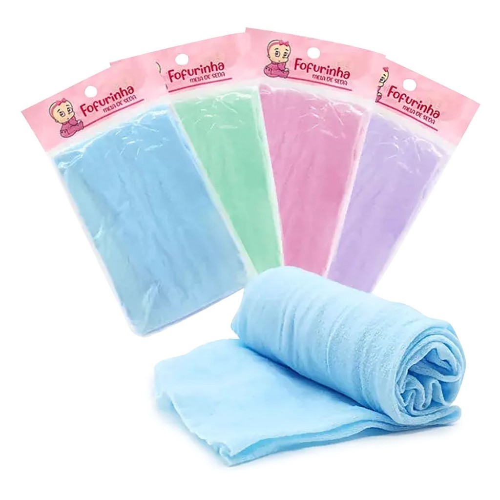 Meia de Seda Fofurinha Lisa 60cm para Laços, Tiaras, Faixas e ...