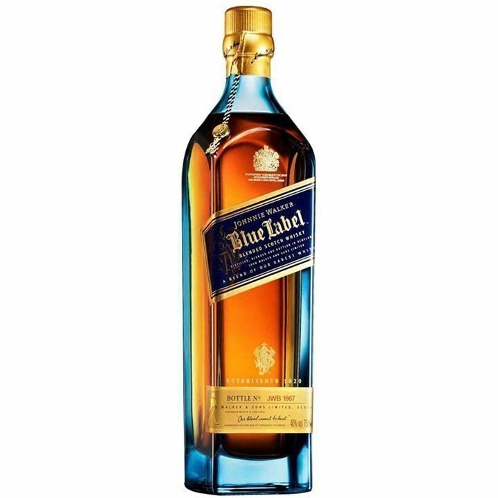 Whisky Uísque Escocês Johnnie Walker Blue Label 750Ml | Shopee Brasil