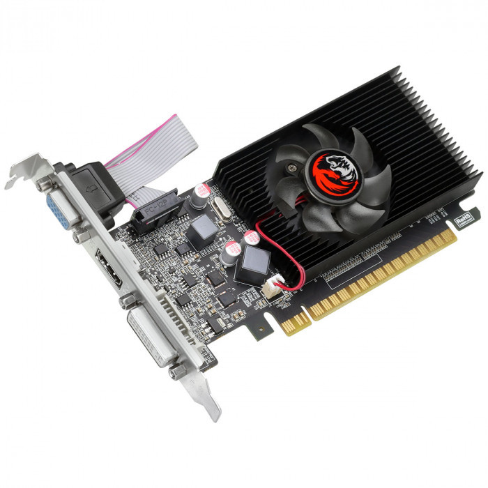 Placa De Vídeo Geforce Gt 610 2Gb Ddr3 64 Bit Low Profile - Pvg6102gbr364lp - Pcyes | Shopee Brasil