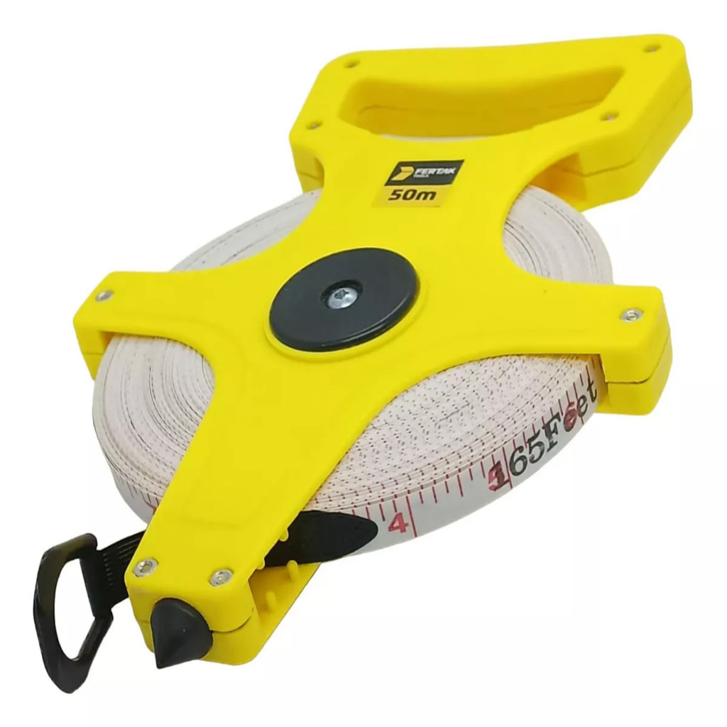 Trena De 50 Metros Fita Fibra De Vidro Aberta 50m X 12,5mm | Shopee Brasil