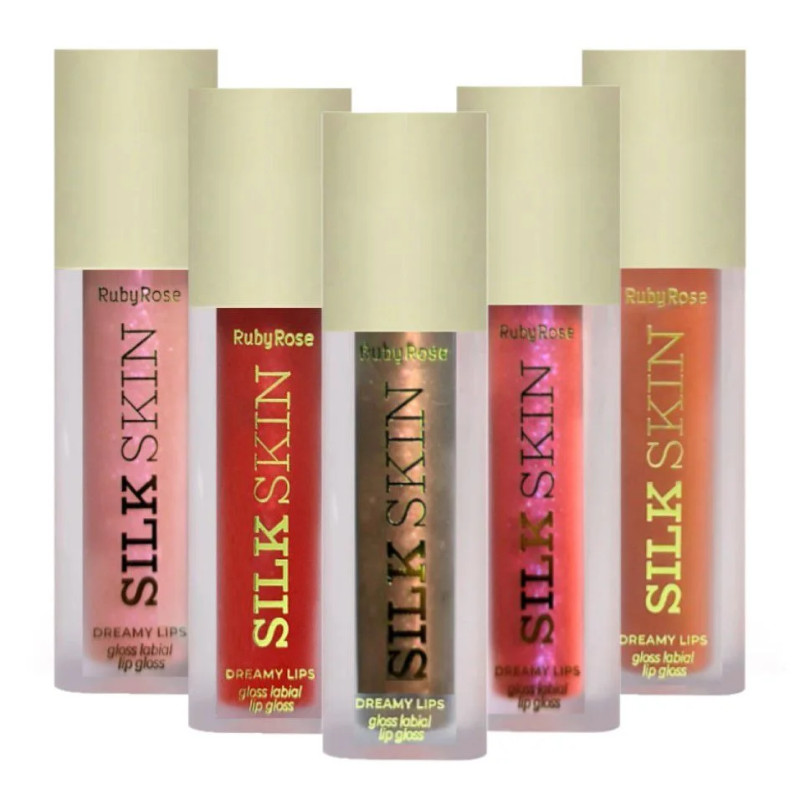 Gloss Labial Dreamy Lips Silk Skin - Ruby Rose | Shopee Brasil