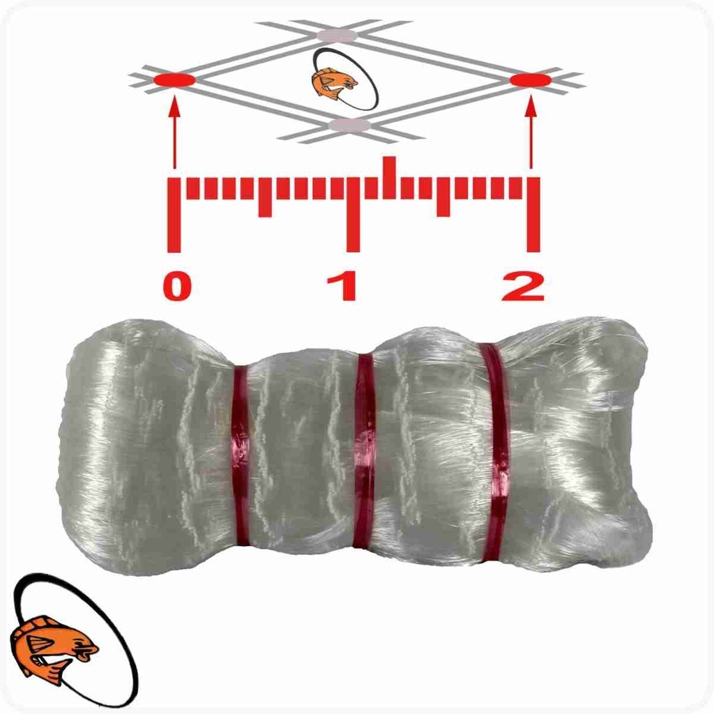 Pano de Rede Malha 2 (10mm) Fio 0,25 Altura 2,40 C/ 100 Metros Panagem ...