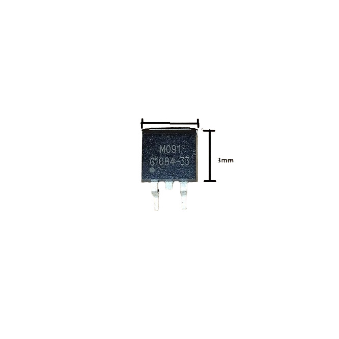 Transistor G1084-33 G1084 33 To263 Grande (4 unidades) | Shopee Brasil
