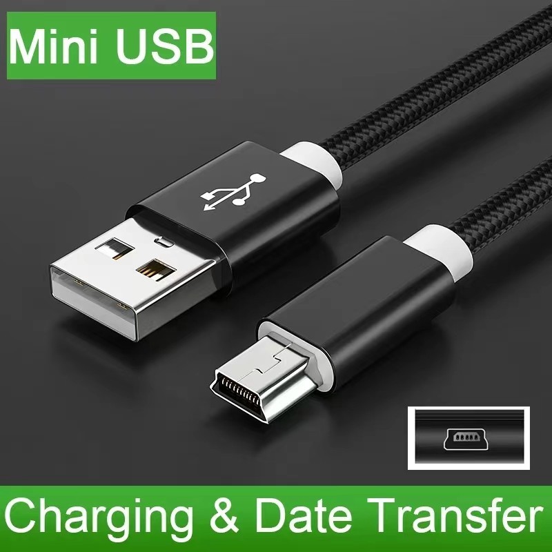 Mini Cabo USB A Para Transferências Rápidas De Dados Carregador MP3 MP4 ...