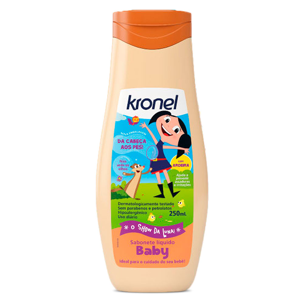 Sabonete Líquido Kronel Baby 250ml | Shopee Brasil