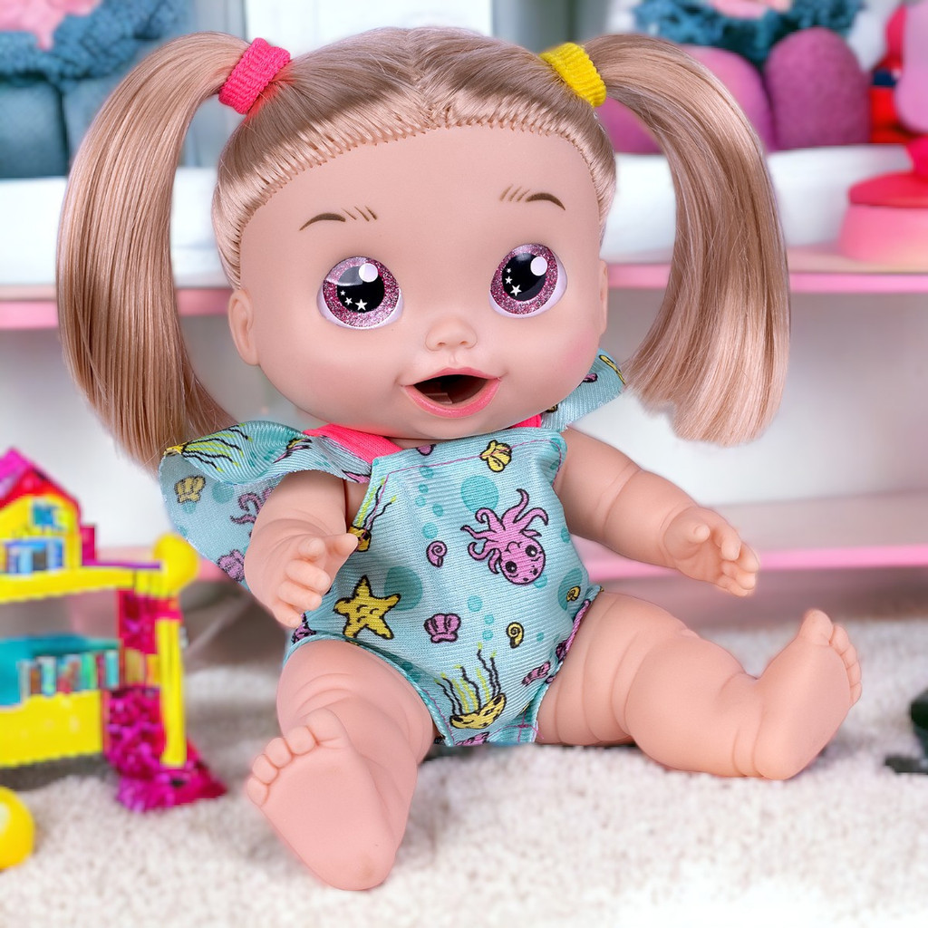 Boneca Baby Alive Kitchen Collection Com Ácessorios Fralda Come Faz ...