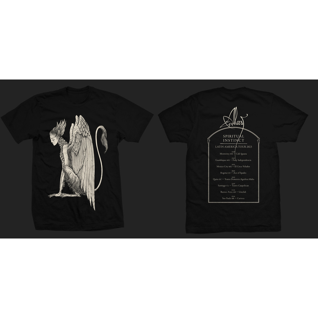 Camiseta Alcest - Latin American Tour 2023 | Shopee Brasil