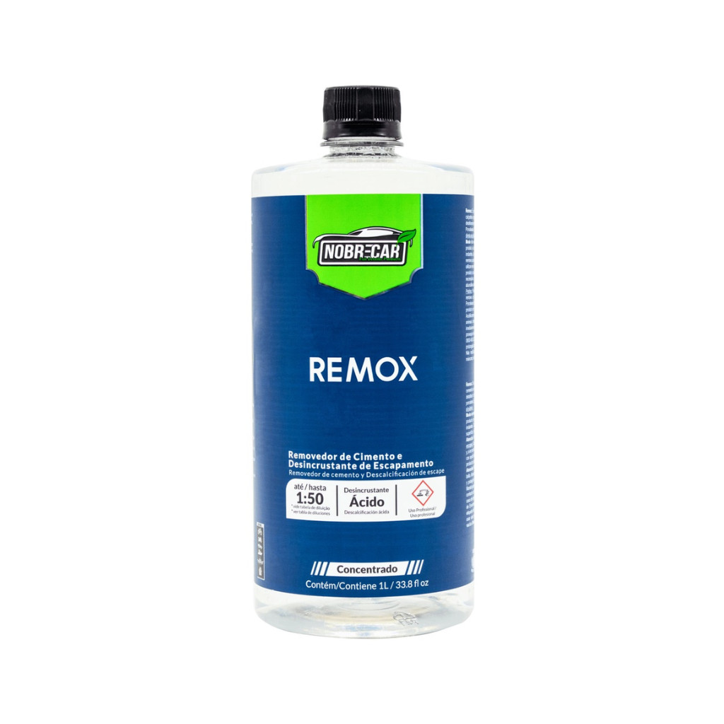 Remox Removedor de Cimento e Desincrustante de Escapamento 1L ...