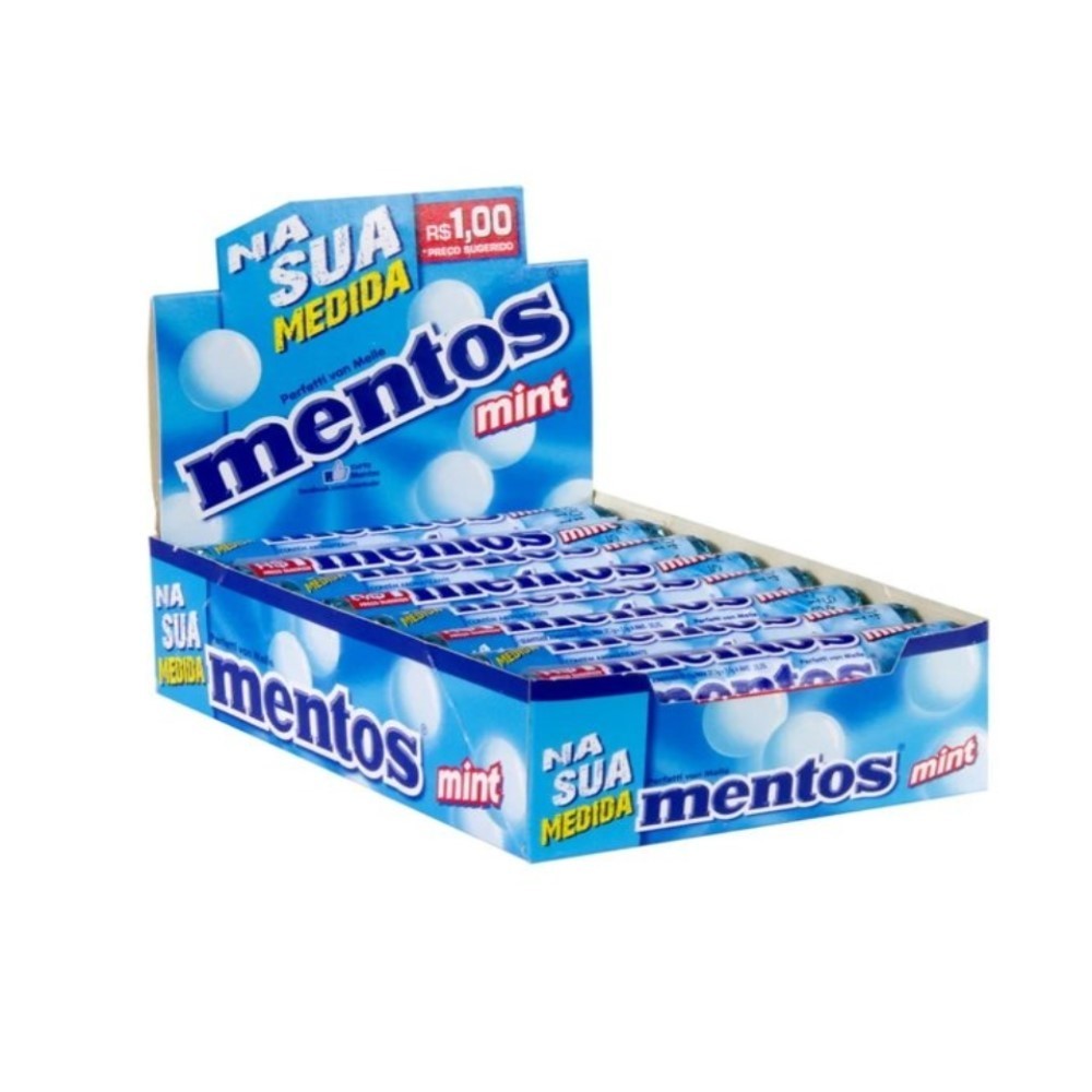 Mentos Mint Menta - 600g | Shopee Brasil