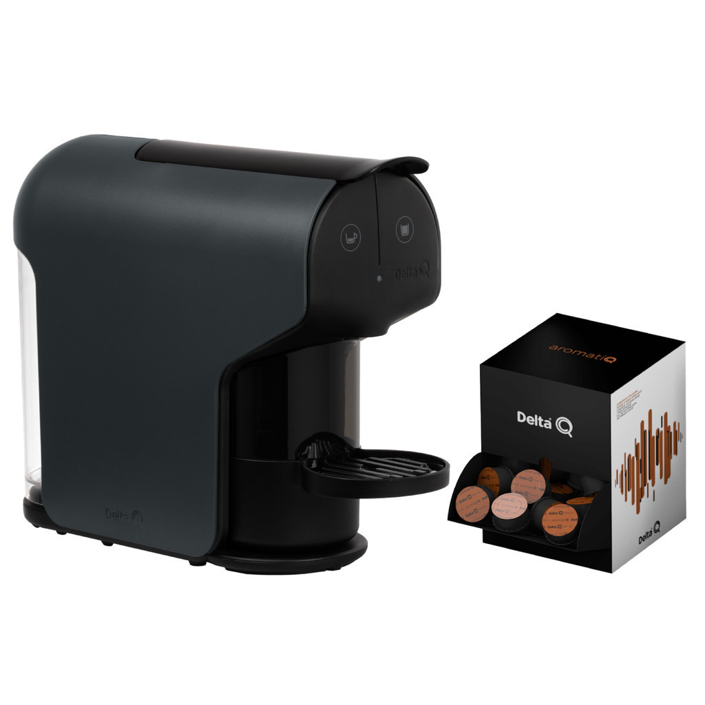 Kit Cafeteira Quick Delta Q + Pack 100 Cápsulas AromatiQ | Shopee Brasil