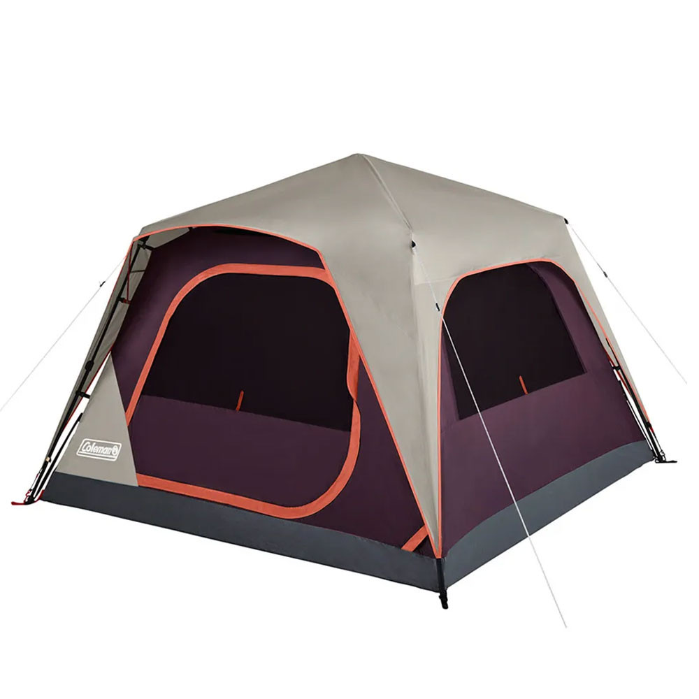 Barraca Camping Skylodge Instant Coleman 4 Pessoas - Roxo | Shopee Brasil