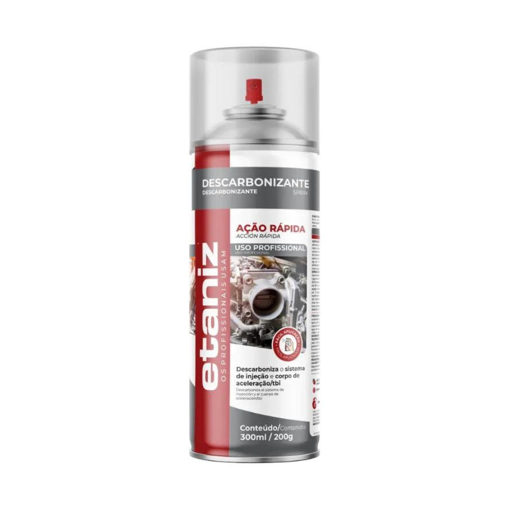 Descarbonizante Spray Automotivo Flex 300Ml/200G Etaniz | Shopee Brasil