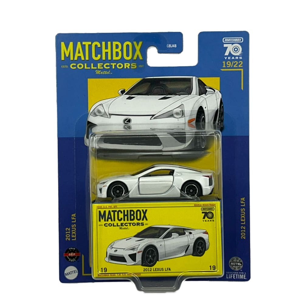 Miniatura Carro Matchbox Collectors 2012 Lexus LFA 1:64 | Shopee Brasil