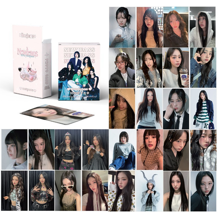 50-119pcs NJ Laser Hologram Lomo Cards How Sweet Album Minji HAERIN ...