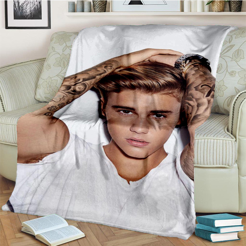 Justin Bieber JBiebs Cobertor De Canto Popular Macio Para Cama De ...