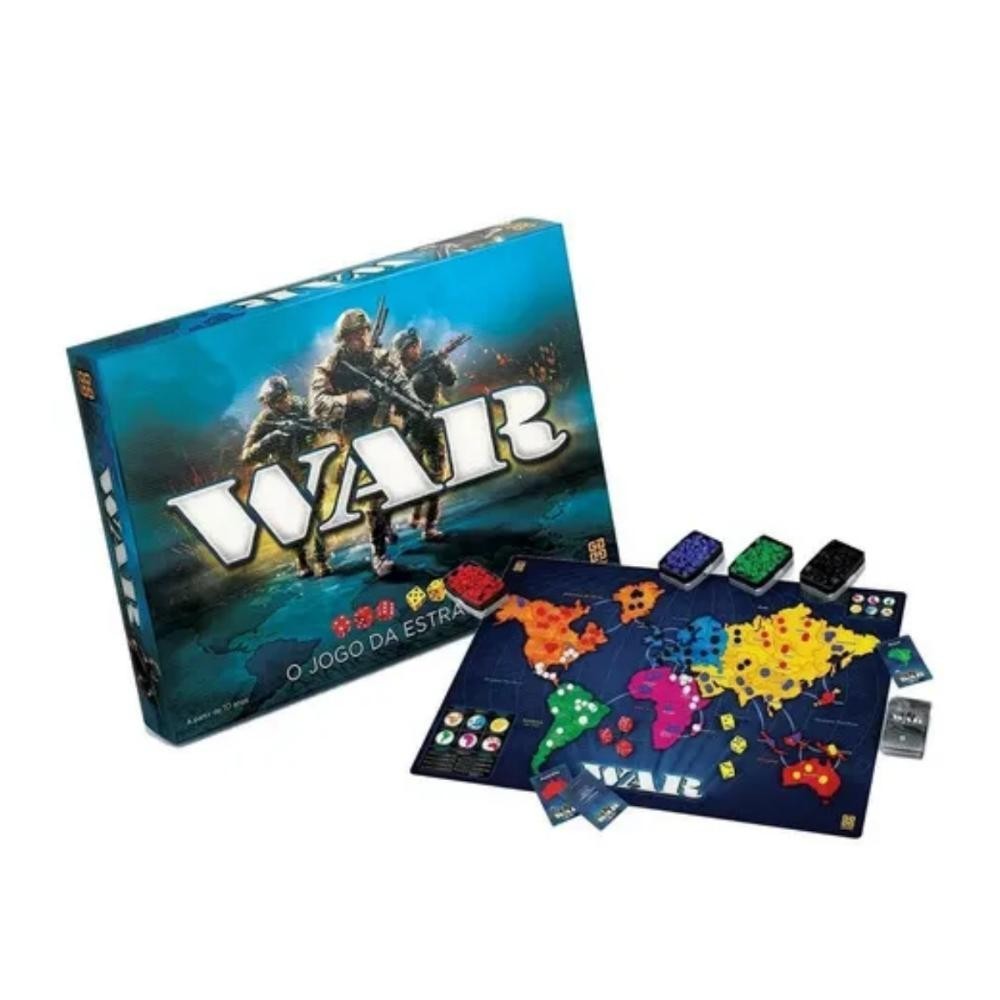 Jogo Tabuleiro War - Grow | Shopee Brasil