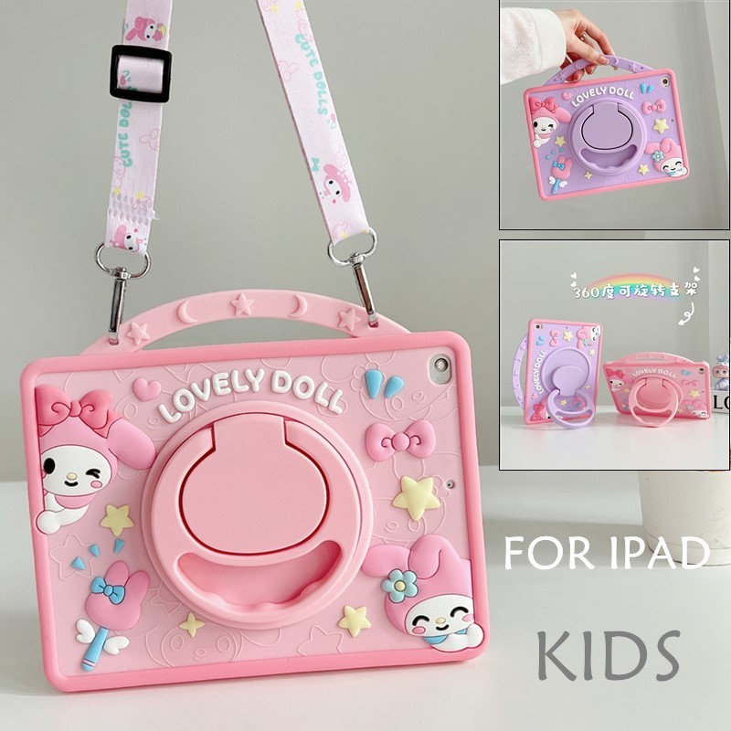 Capa De Melodia Fofa Para iPad 2024 Pro 11 " M4 4a/5a/6a/7a/8a/9a/10a ...