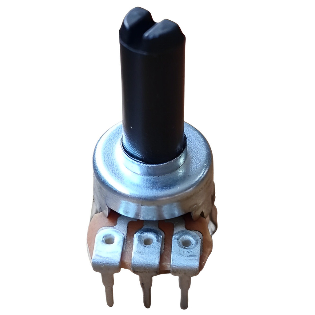 Potenciômetro 10k Mini Linear 3 Terminais B10k 90º | Shopee Brasil