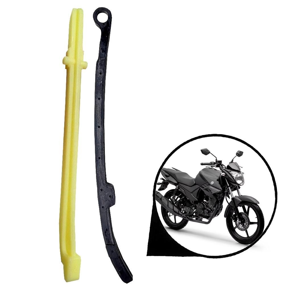 Kit Tensor e Guia da Corrente de Comando Yamaha Fazer 150 Factor 150 ...