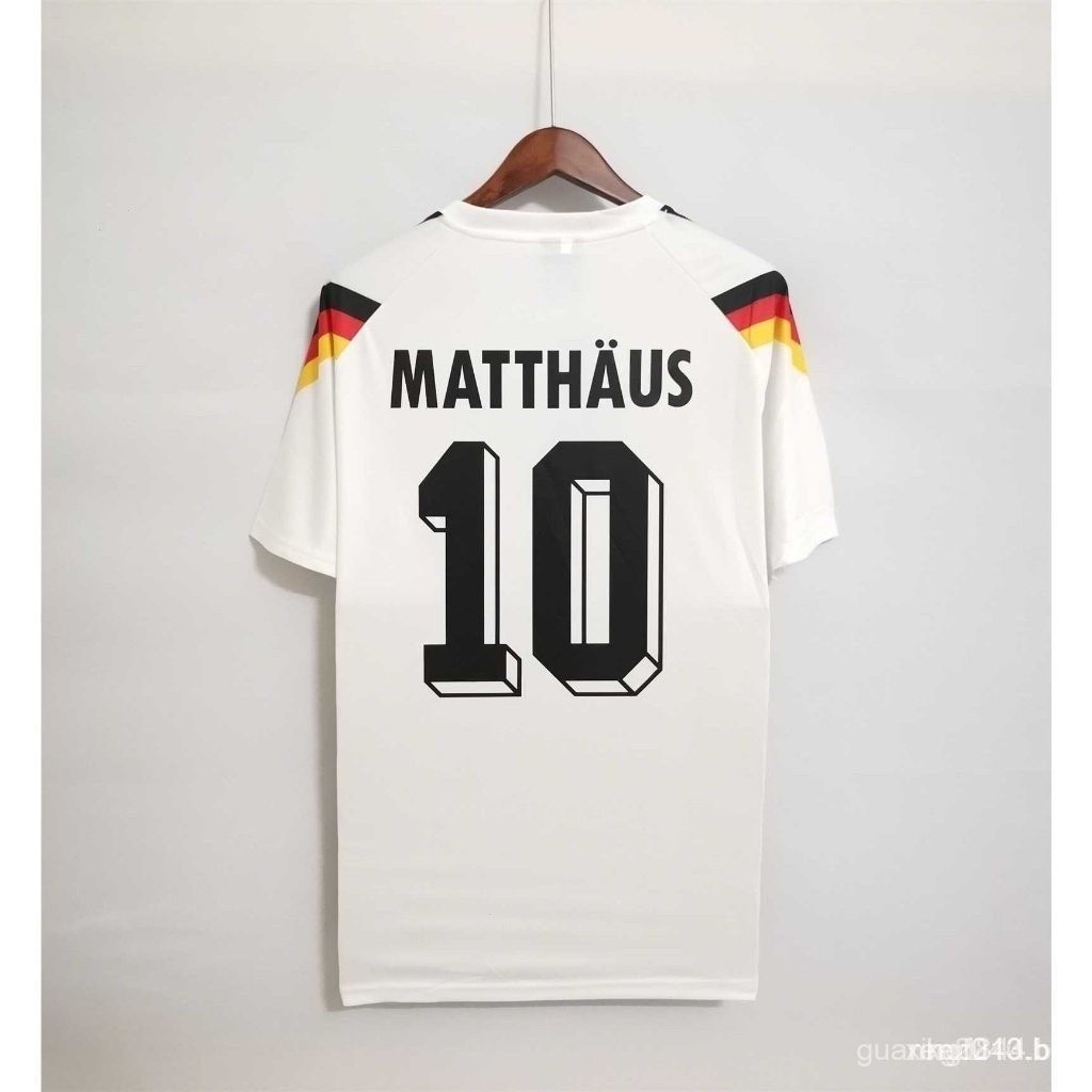 1990 Alemanha MATTHAUS KLINSMANN Camisa Personalizada de Alta Qualidade Camisa de Futebol Retro ...