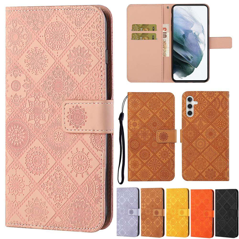 Carteira Flip Caso De Telefone Para Samsung Galaxy A06 A16 A26 A36 A56 A05S A15 A25 A35 A55 A04 ...