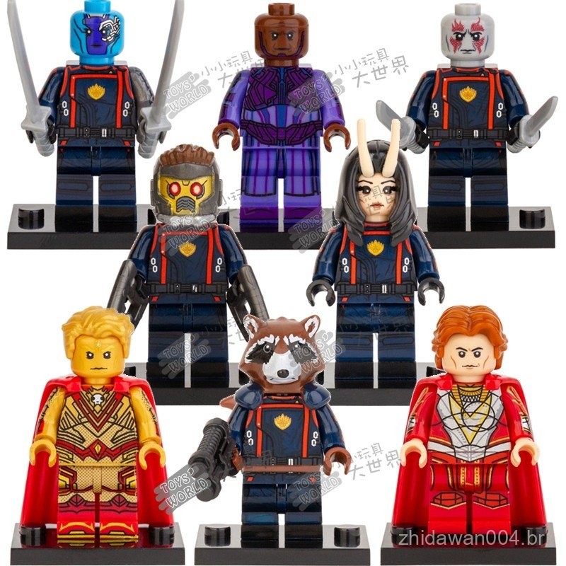 Guardiões da Galáxia Vol.3 Star-Lord Adam Star Fox Rocket Raccoon ...