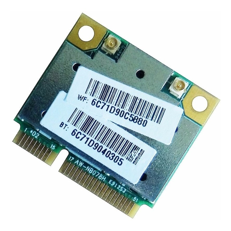 Mini Pci Wifi + Bluetooth Original Itautec A7520 - Aw-nb078h | Shopee ...