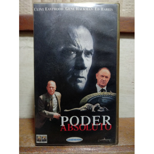 Vhs Poder Absoluto - Clint Eastwood | Shopee Brasil