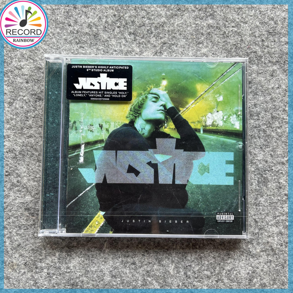 Justin Bieber Justice CD Brand New Original Album [Lacrado] Br | Shopee ...