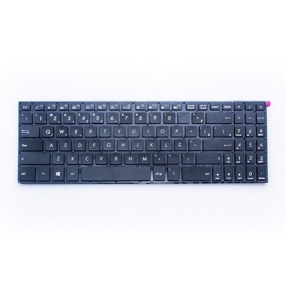 Teclado para Notebook Asus F570U | Preto ABNT2 | Shopee Brasil