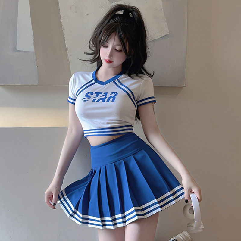 Traje de líder de torcida adulto reunião anual dança líderes de torcida ...