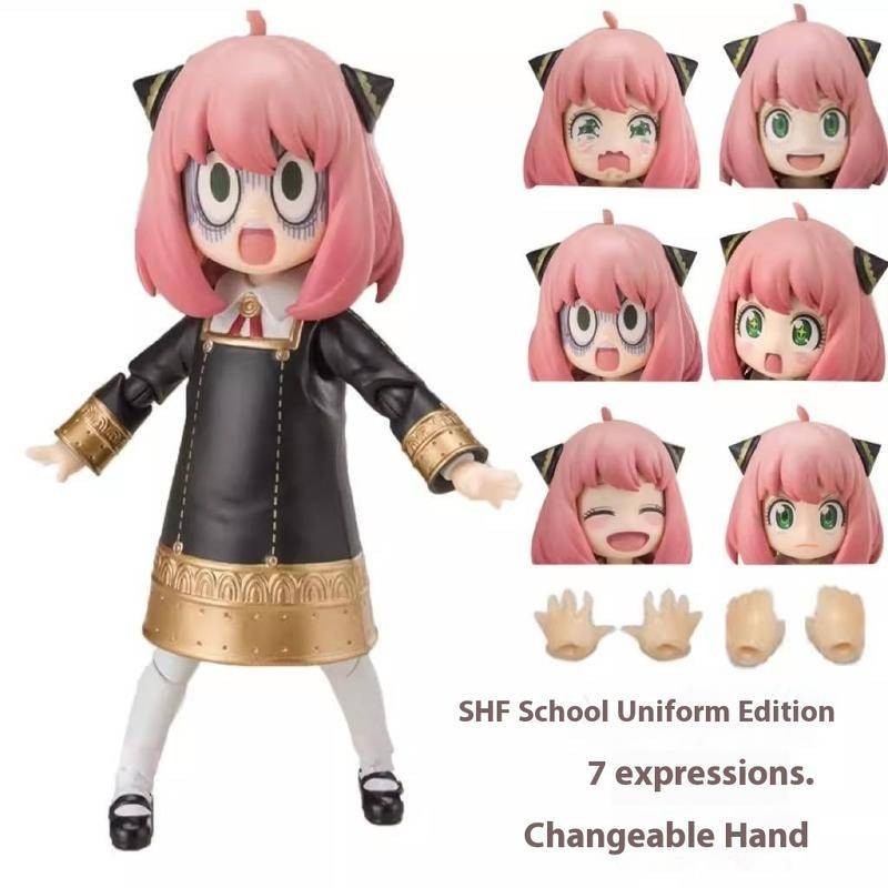 Articulado SHF SPY×FAMILY SPY X FAMILY Anya Forger Action Figure boneco ...