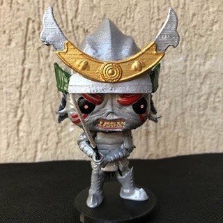 Boneco Colecionavel Funko EDDIE SENJUTSU Iron Maiden Figura Decorativa ...