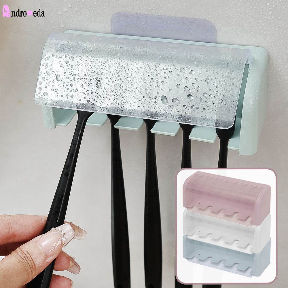 Suporte De Escova De Dentes Autoadesivo Portátil Com Capa De Parede À ...