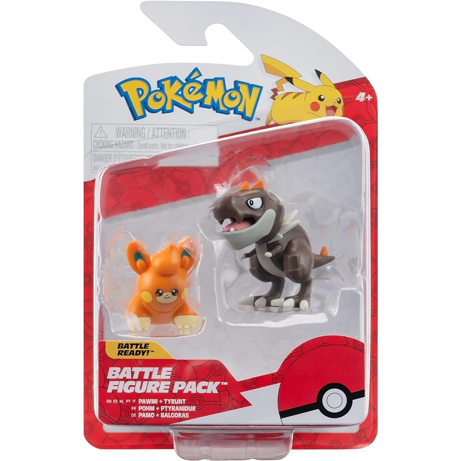 Pack De Batalha Pokémon Pawmi Trunt Figura De Ação - Sunny | Shopee Brasil