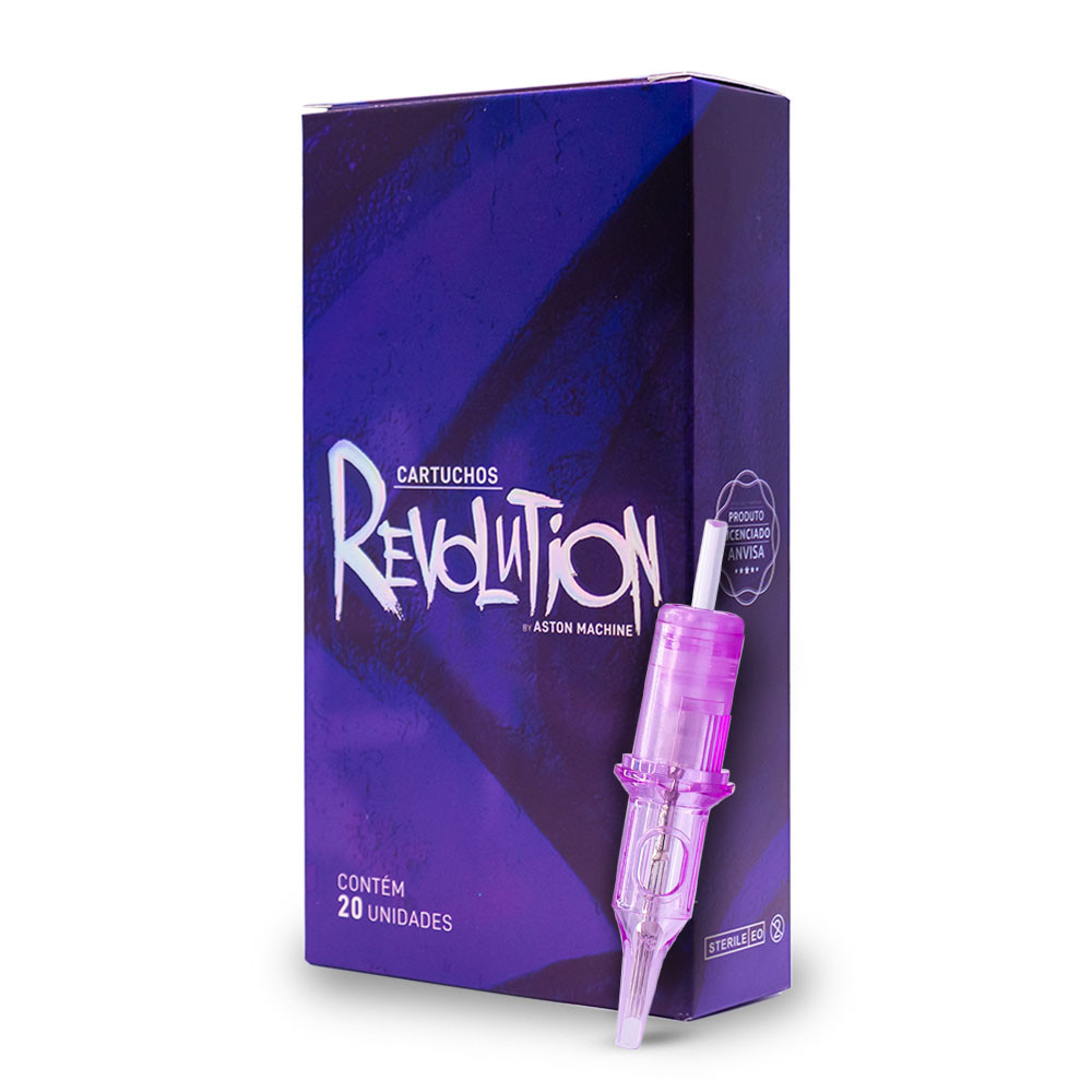Cartuchos Revolution RL Caixa Com 20 Unidade - Aston | Shopee Brasil