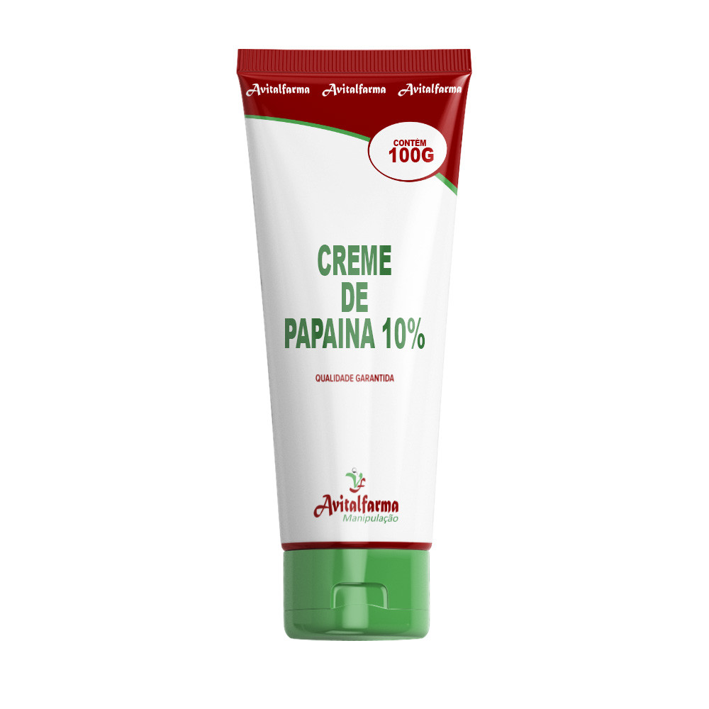 Creme de Papaína 10% 100gr | Shopee Brasil