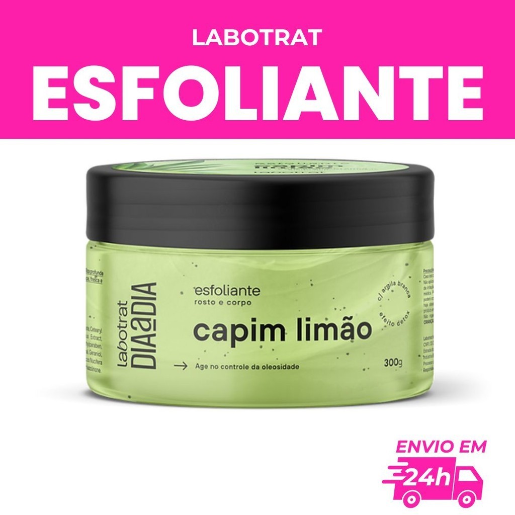 ESFOLIANTE CORPORAL E FACIAL LABOTRAT 300G | Shopee Brasil