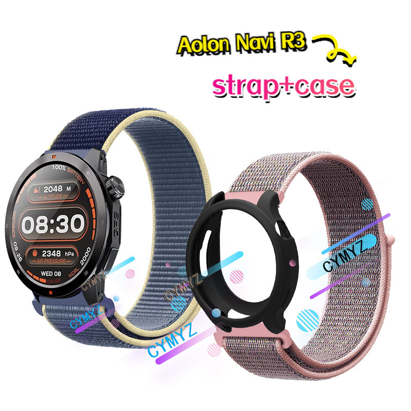 Para Pulseira Aolon Navi R3 De Nylon Smartwatch Relógio Inteligente ...