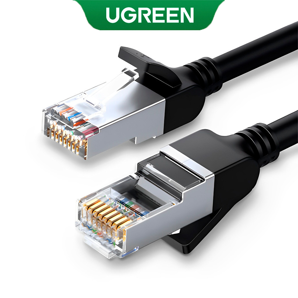 UGREEN Cabo de Rede Rj45 Cat6 Macho/Macho 5M Preto | Shopee Brasil