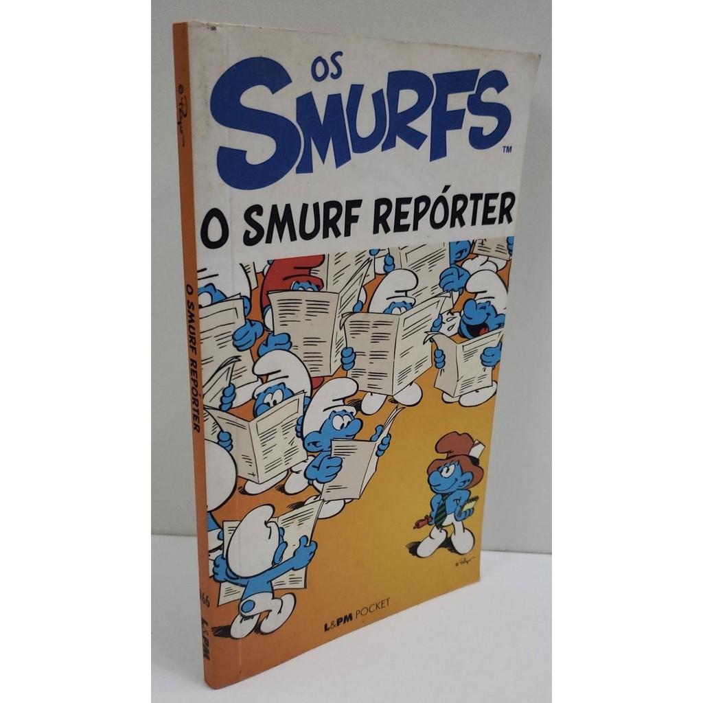 OS SMURFS O SMURF REPÓRTER | Shopee Brasil