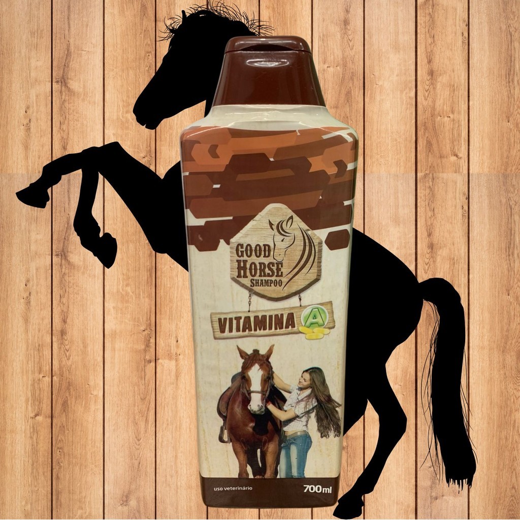 Shampoo De Cavalo Good Horse Com Vitamina A Para O Crescimento Para ...